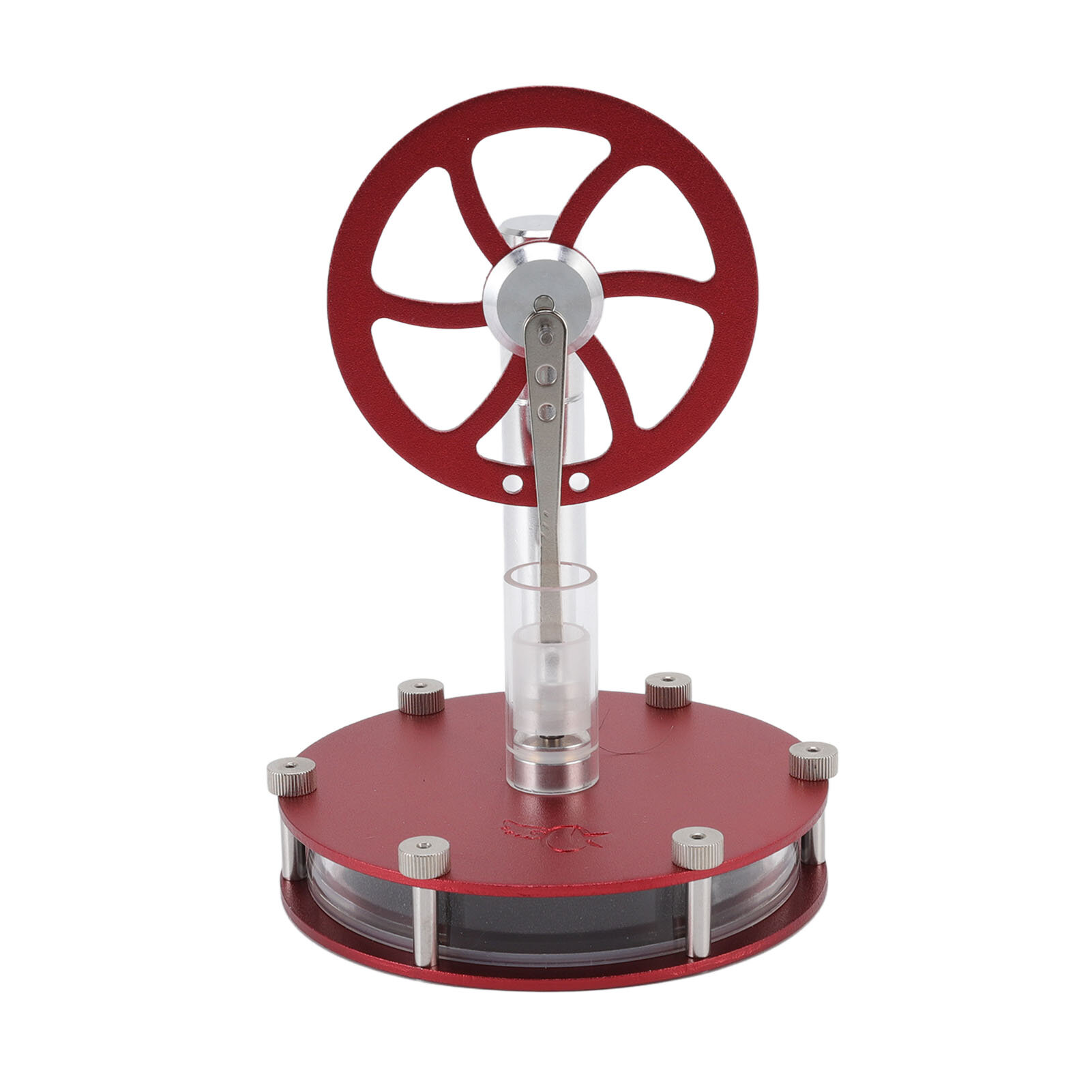 Модель двигателя Стирлинга, низкотемпературный дифференциальный двигатель, обучающая игрушка, металлический двигатель горячего воздуха для обучения детей