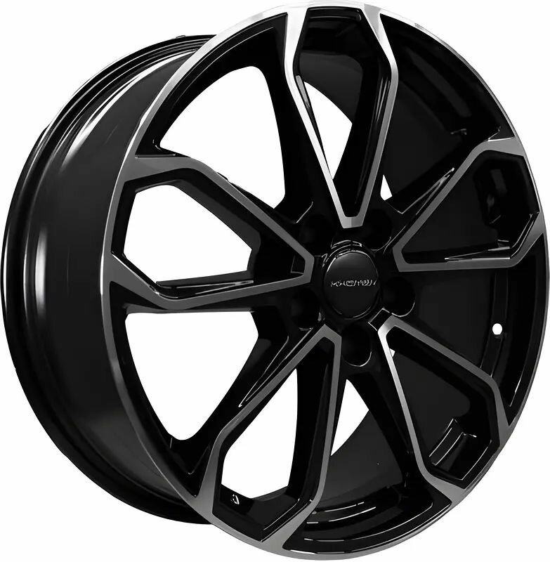 Диск Khomen Wheels KHW1816 (Mazda CX-5/Kia Seltos) 7.0x18 5x114.3 ET45 D67.1 черный