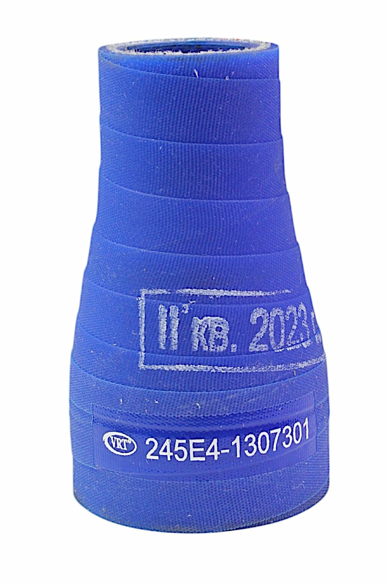 Патрубок охладителя Д-245 ЕВРО-4 силикон синий