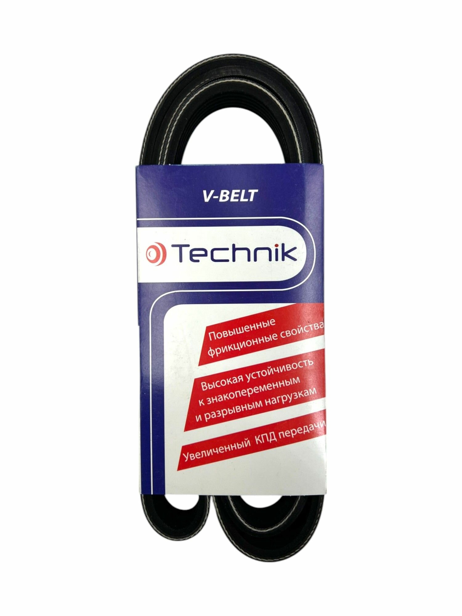 Ремень 1370 (6/PK) поликлиновой (Technik) совместим с Г- 3302, дв 406, УАЗ, Chrysler, Dodge, Fiat, Land Rov