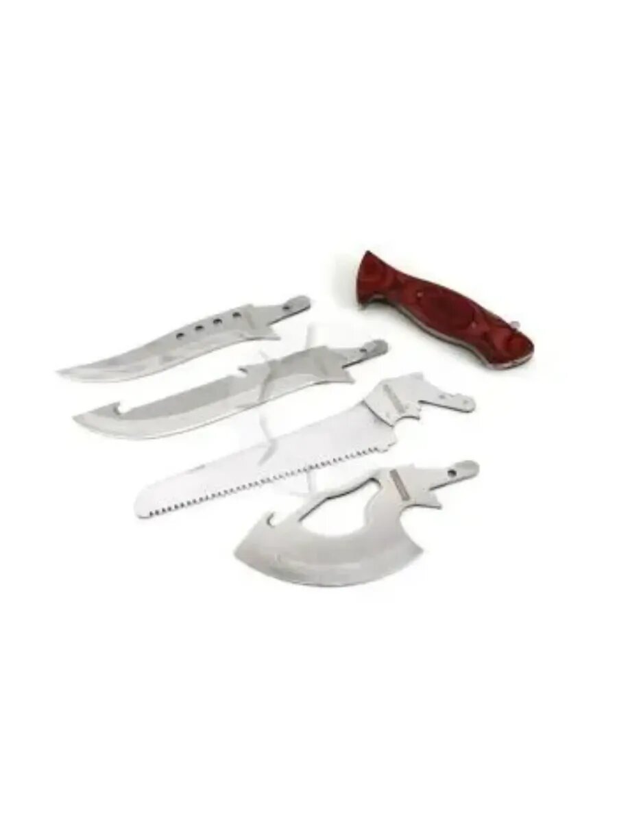 Набор туристический "следопыт", пила, топор, нож, в чехле