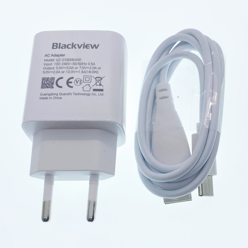 100% оригинал Blackview BV6800 Pro Зарядное устройство для мобильного телефона + кабель для передачи данных BV6800