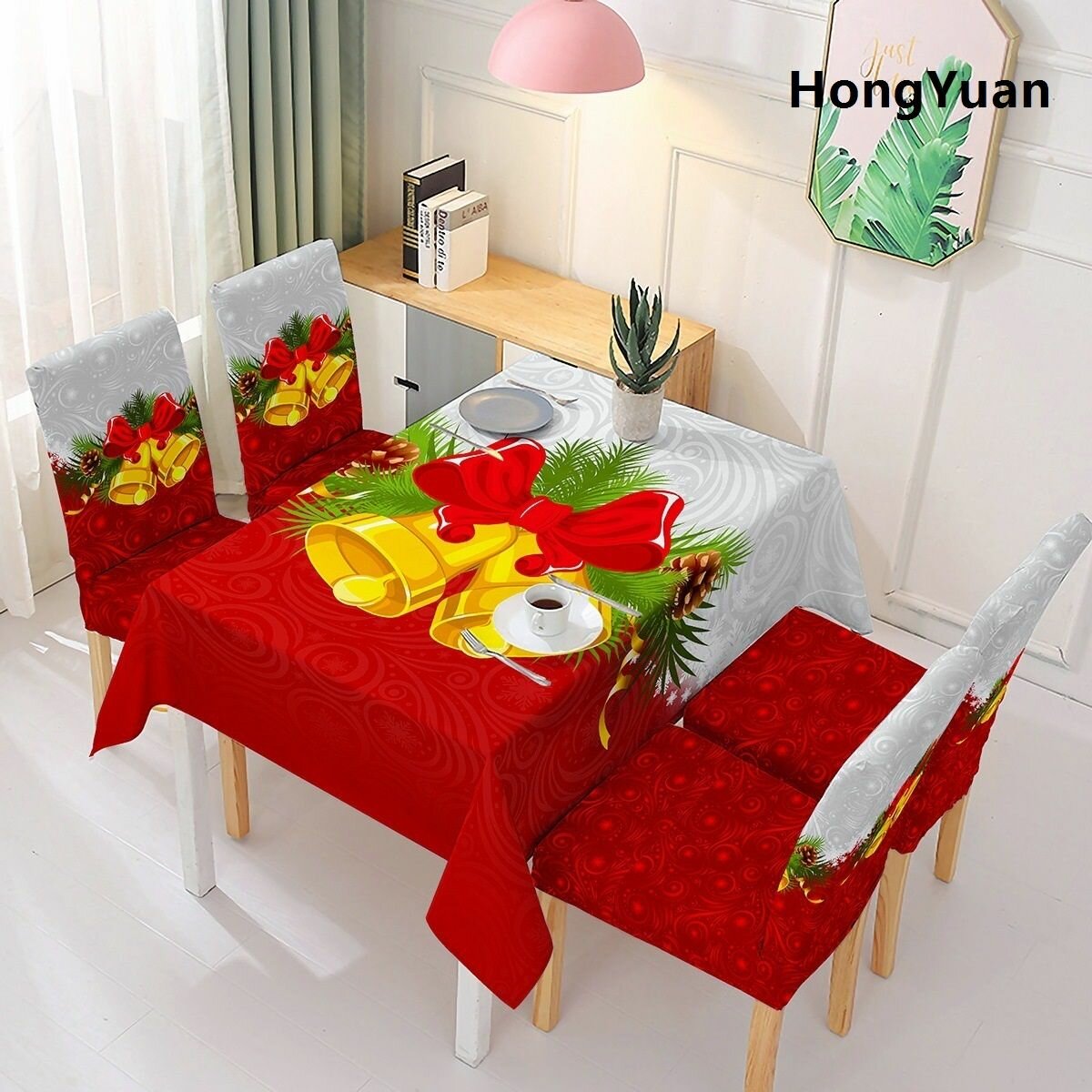 HongYuan Набор столового белья 140x210см, 5шт