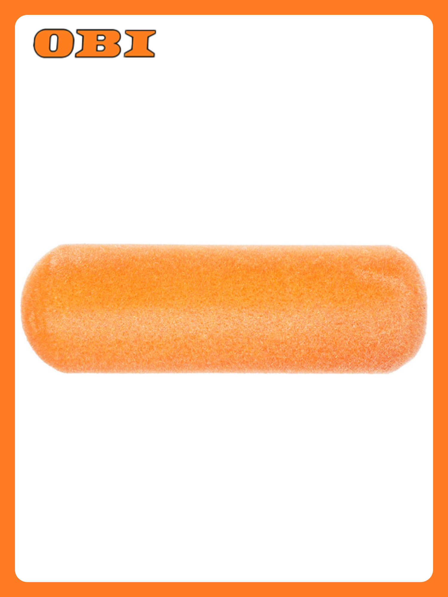 Мини-валик малярный, флок 35/110 мм, под ручку 6 мм