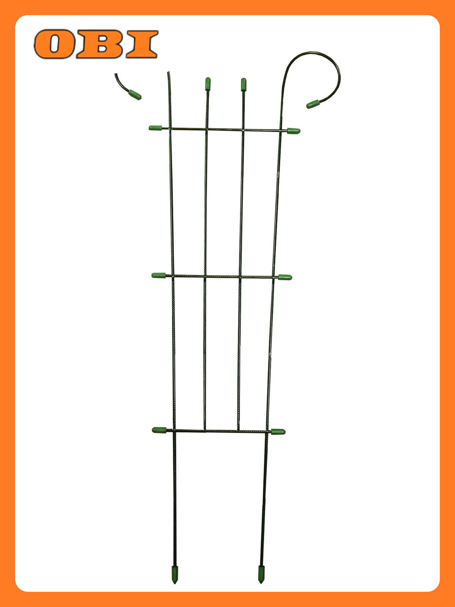 Шпалера Клевер-С "Мини-Веер", для вьющихся растений, неразборная, 0.72 м