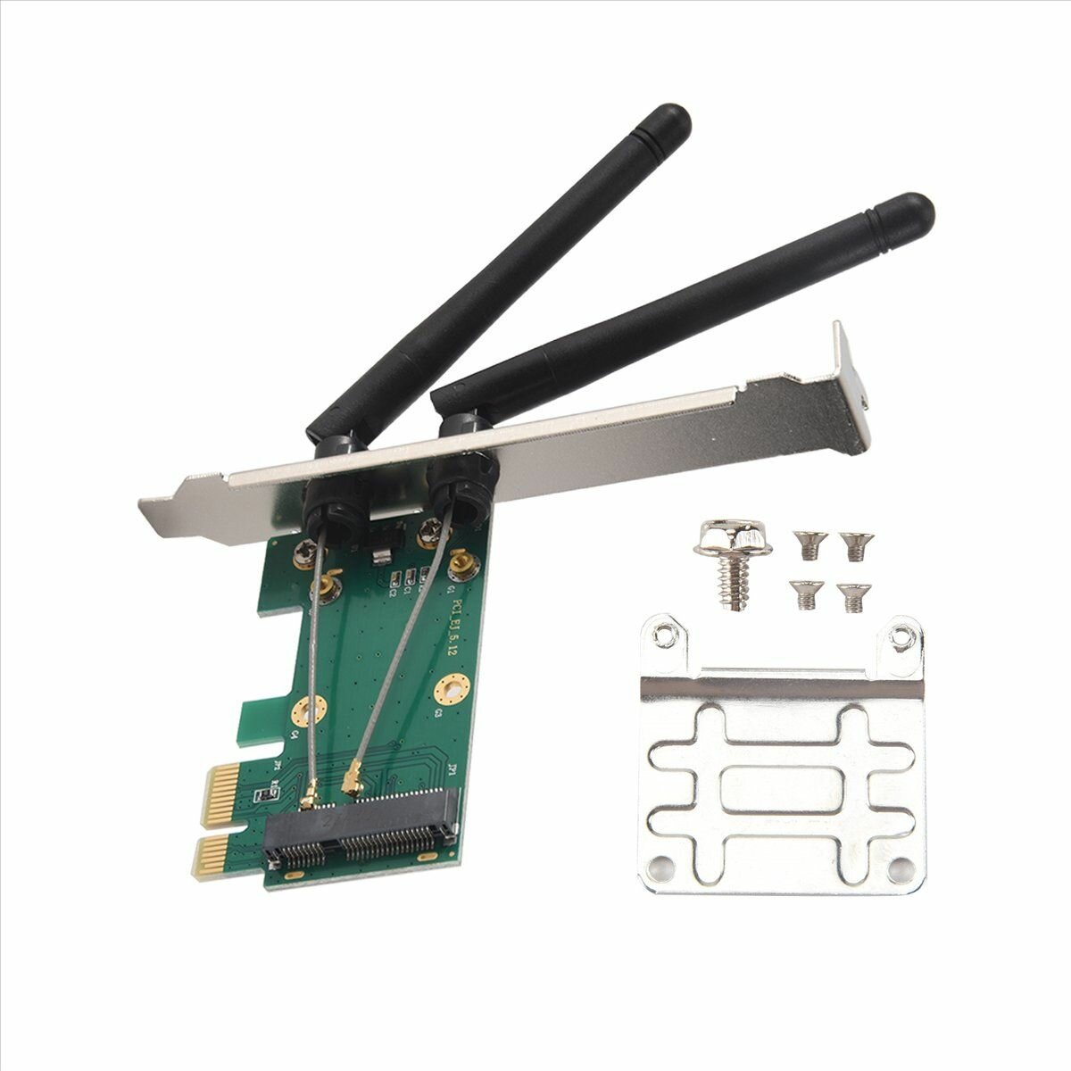ONC3 Беспроводная карта WiFi Mini PCI-E Express для адаптера с 2 антеннами