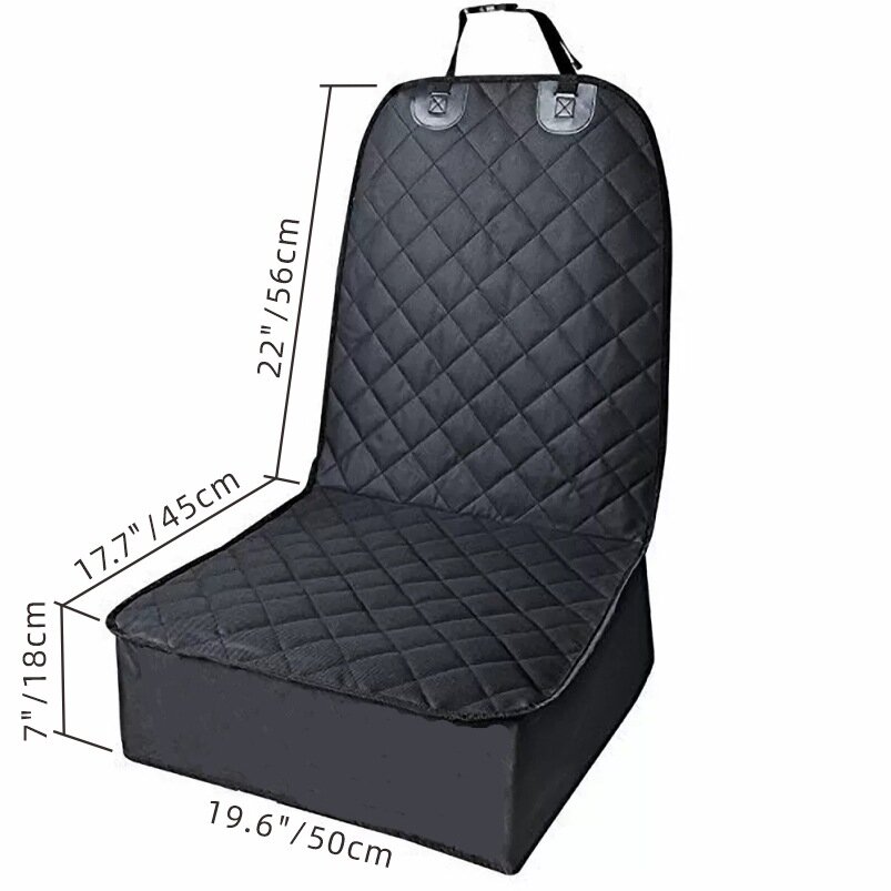 Переносной водонепроницаемый коврик-гамак для перевозки собак в автомобиле на заднем сиденье для трансграничного