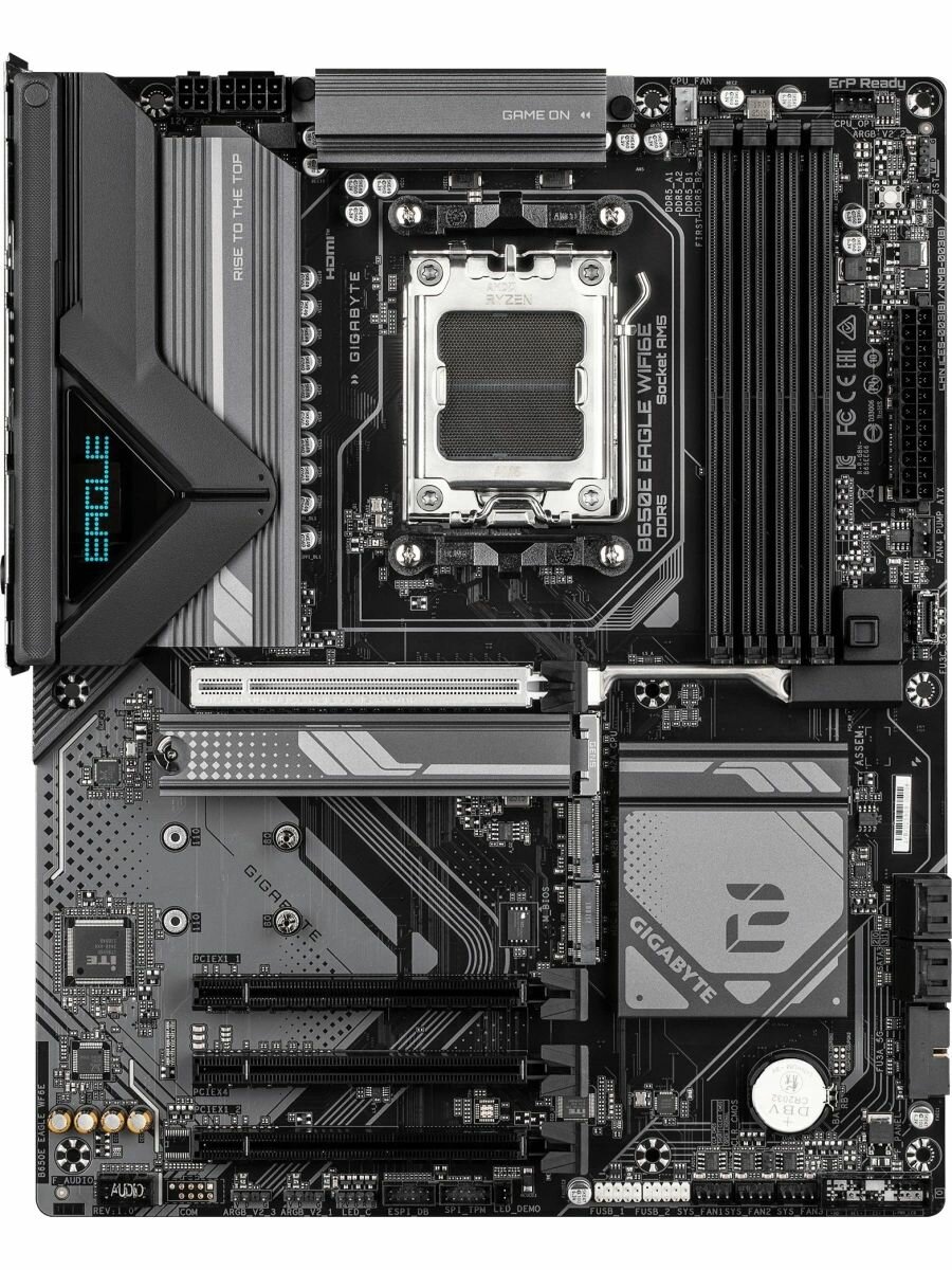 Материнская плата Gigabyte B650E EAGLE WF6E Socket AM5 AMD B650 4xDDR5 ATX AC 97 8ch(7.1) GbLAN RAID+HDMI+DP