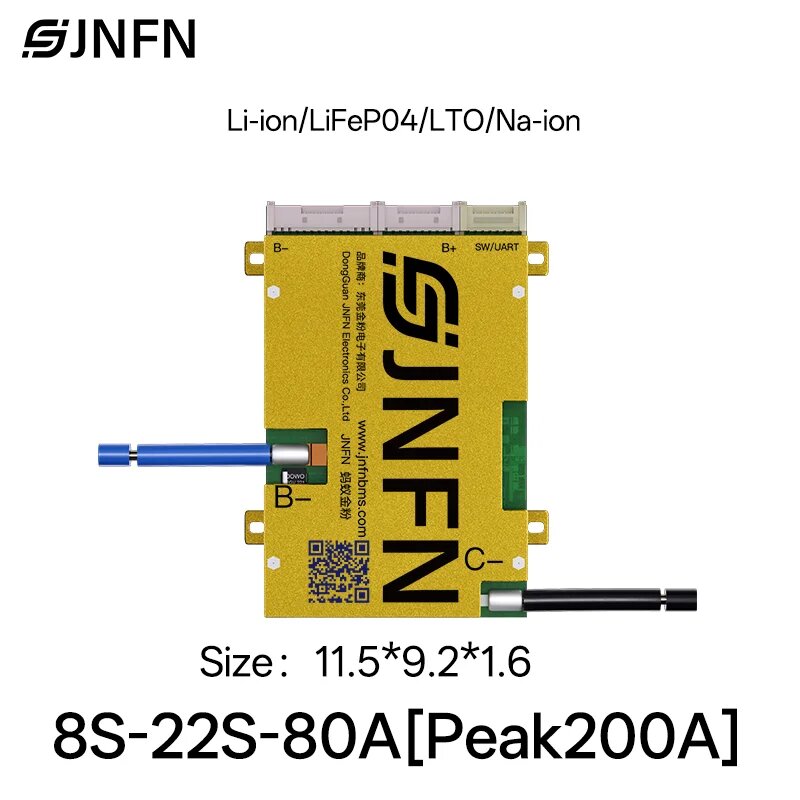 ANT Smart BMS для литиевой батареи 4S-24S 8S-22S 80A