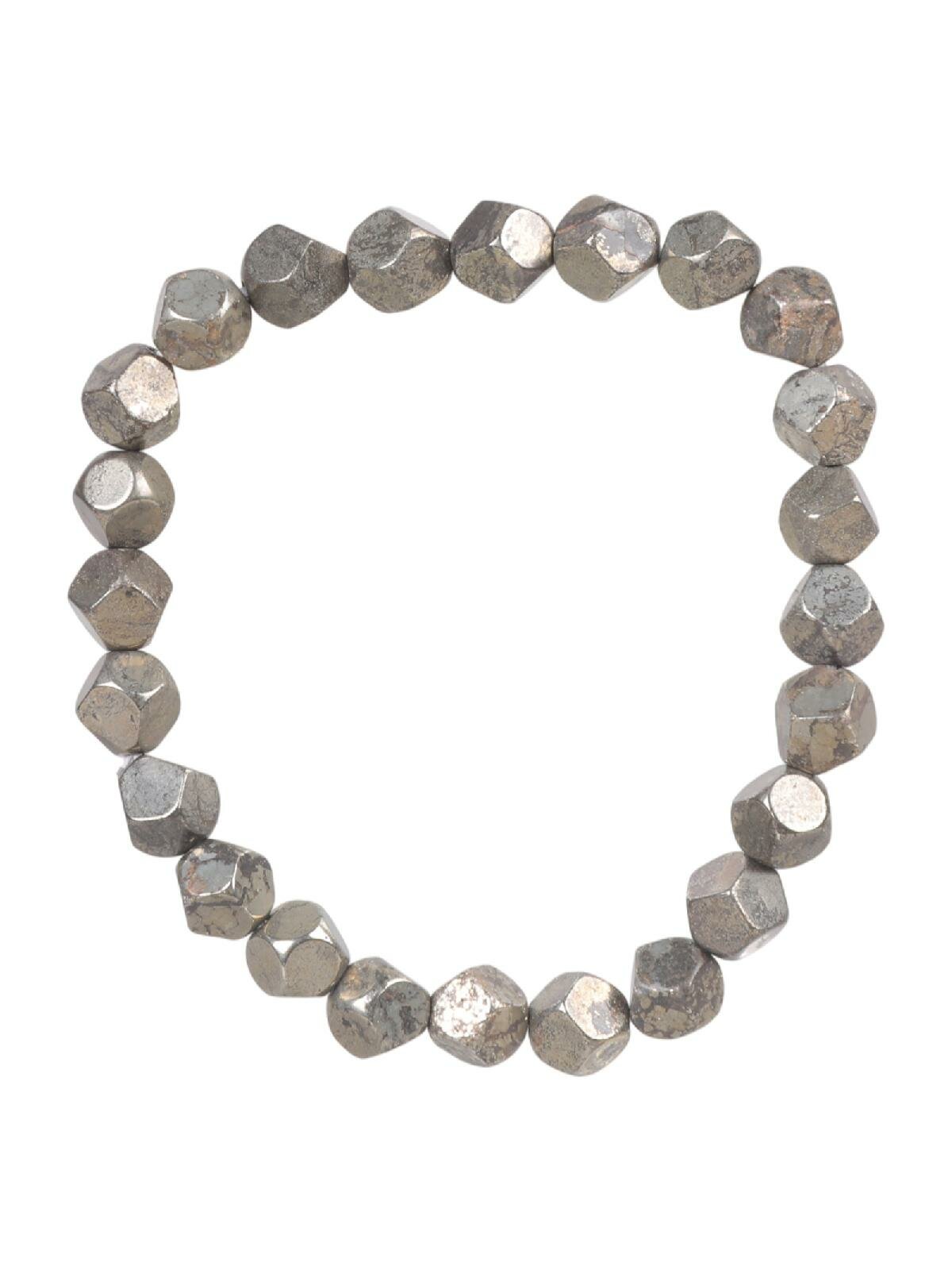 Бусина неправильной ромбовидной формы, граненый браслет из бисера