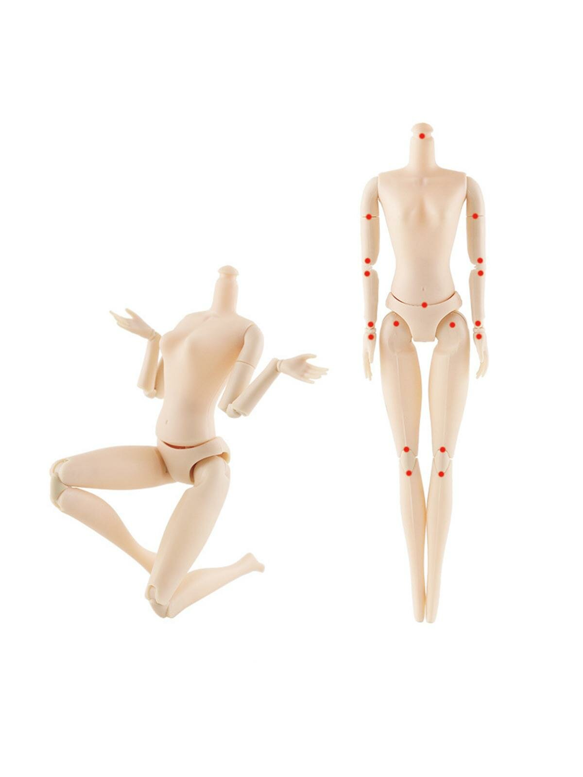 16-совместное кукольное обнаженное детское тело