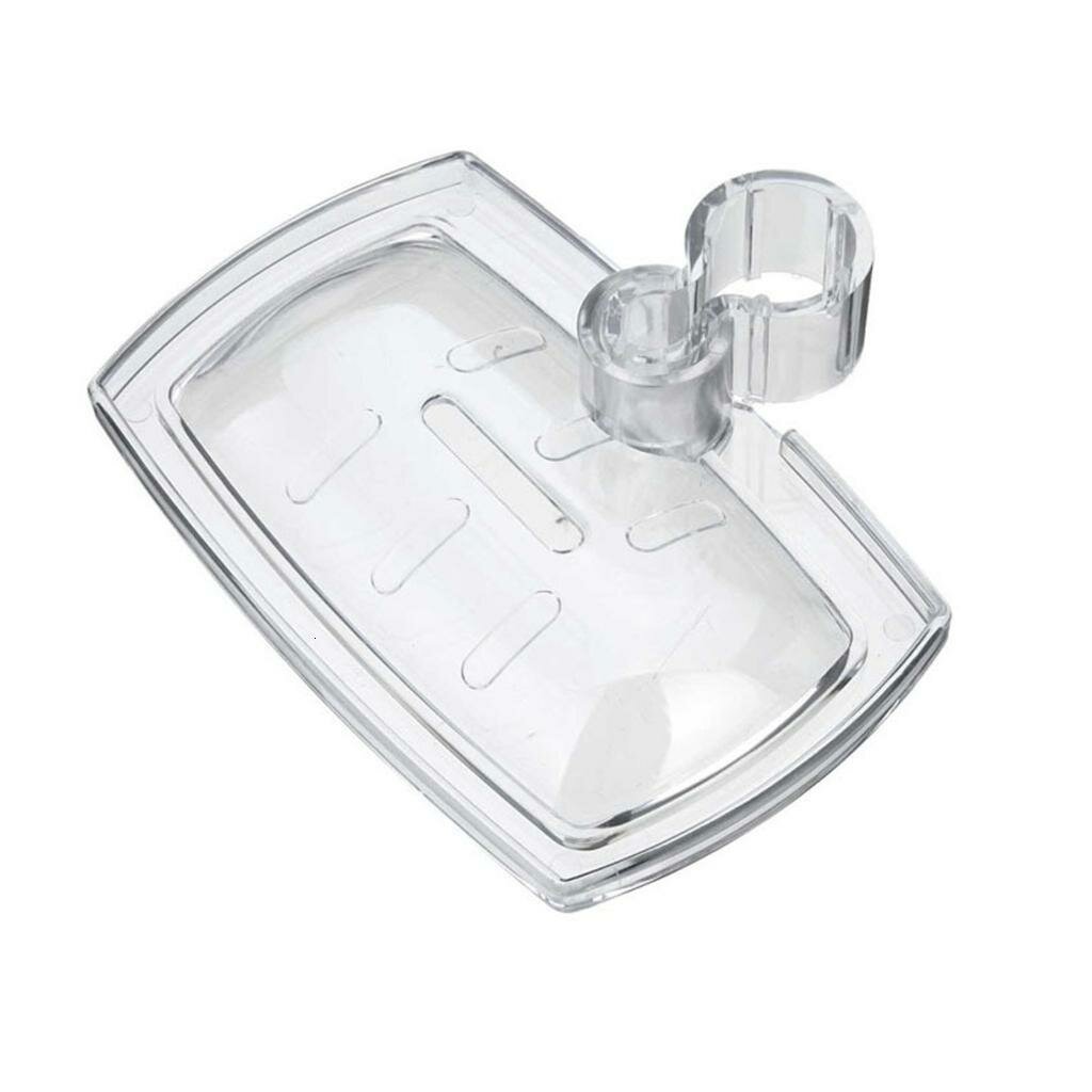 Пластиковая держалка для мыла на душевую штангу, 45003 Прозрачный 22