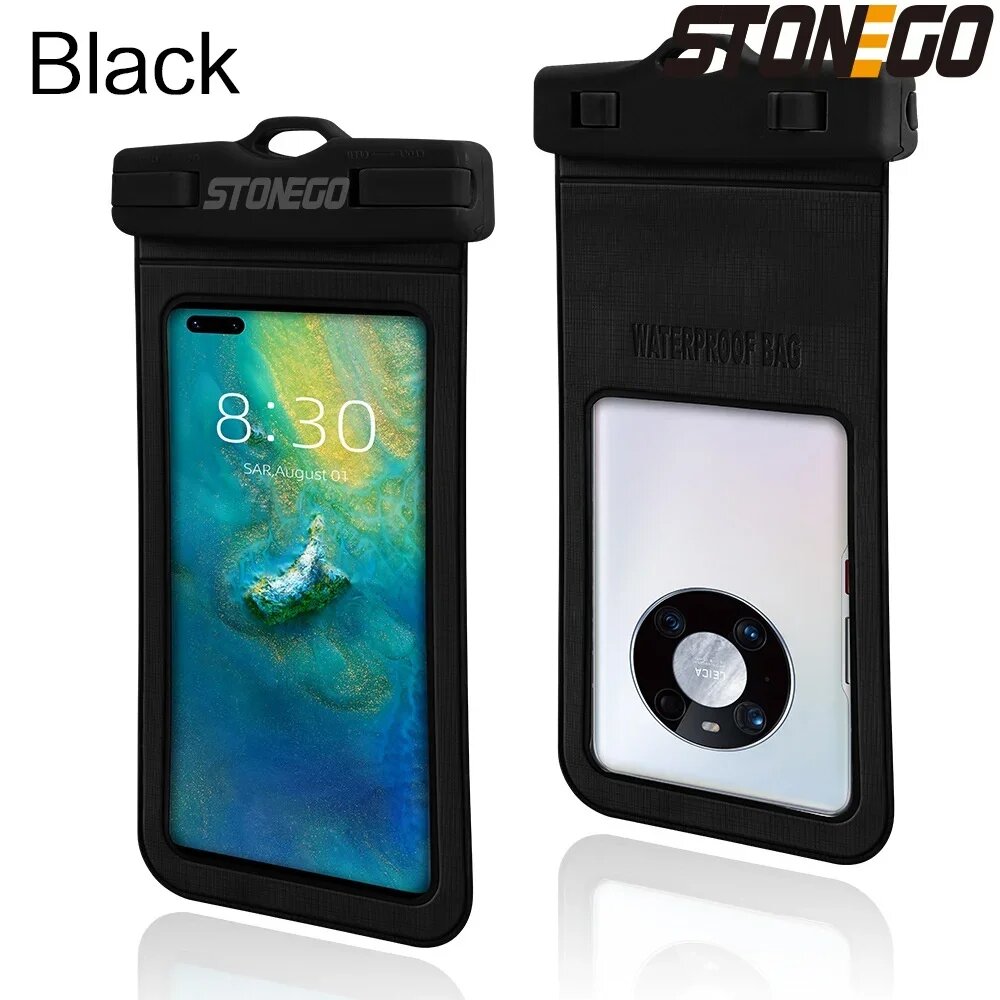Водонепроницаемая сумка STONEGO Black для телефона