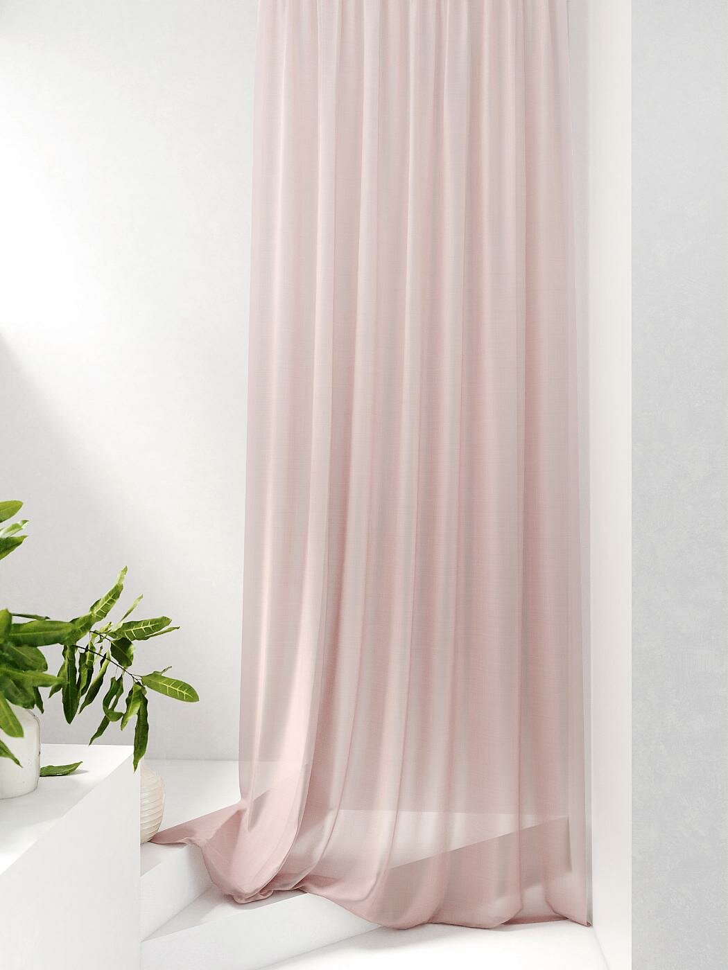 Штора для спальни и гостиной готовая 150x260 см с рисунком (589004-260)