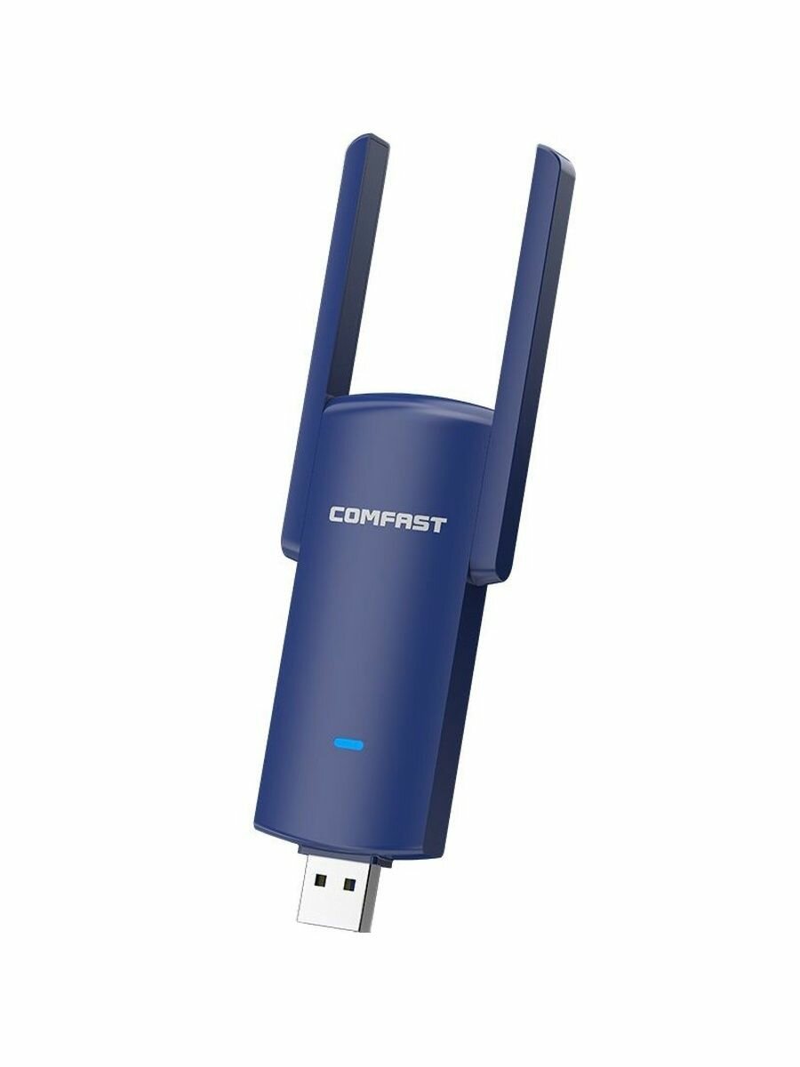 USB WiFi адаптер с блютузом двухдиапазонный 5.8 ГГц / 2.4 ГГц COMFAST Wi-Fi Wireless Adapter 1300Mbps USB (CF-927BF)