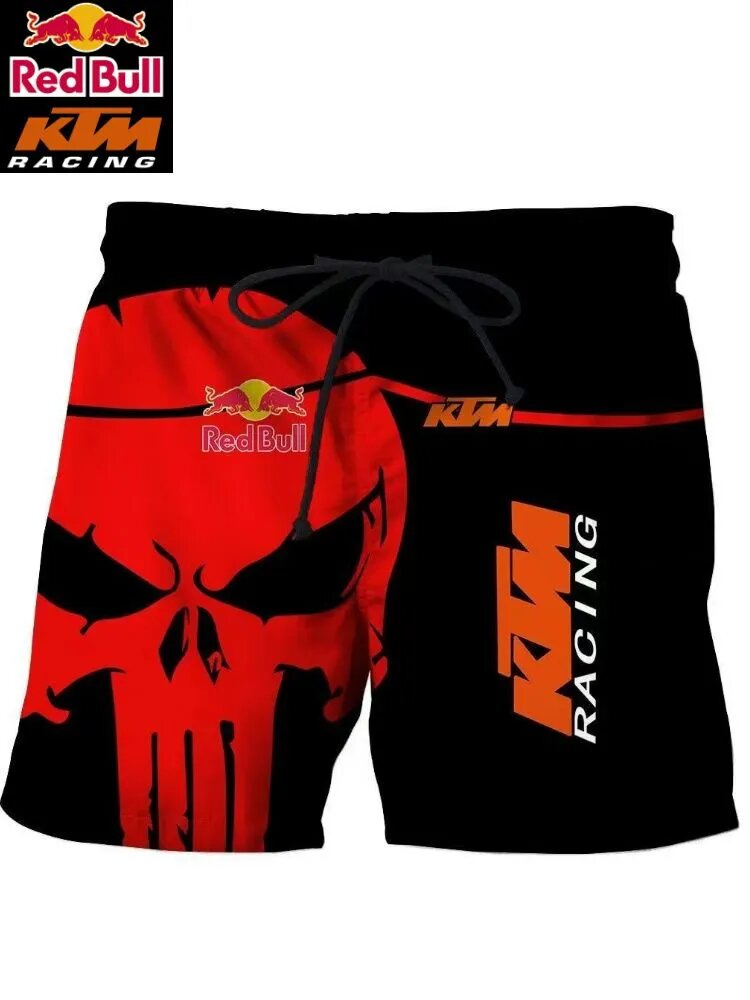 Red Bull KTM Racing шорты мотоциклетные мужские, размер 5XL, цвет черный