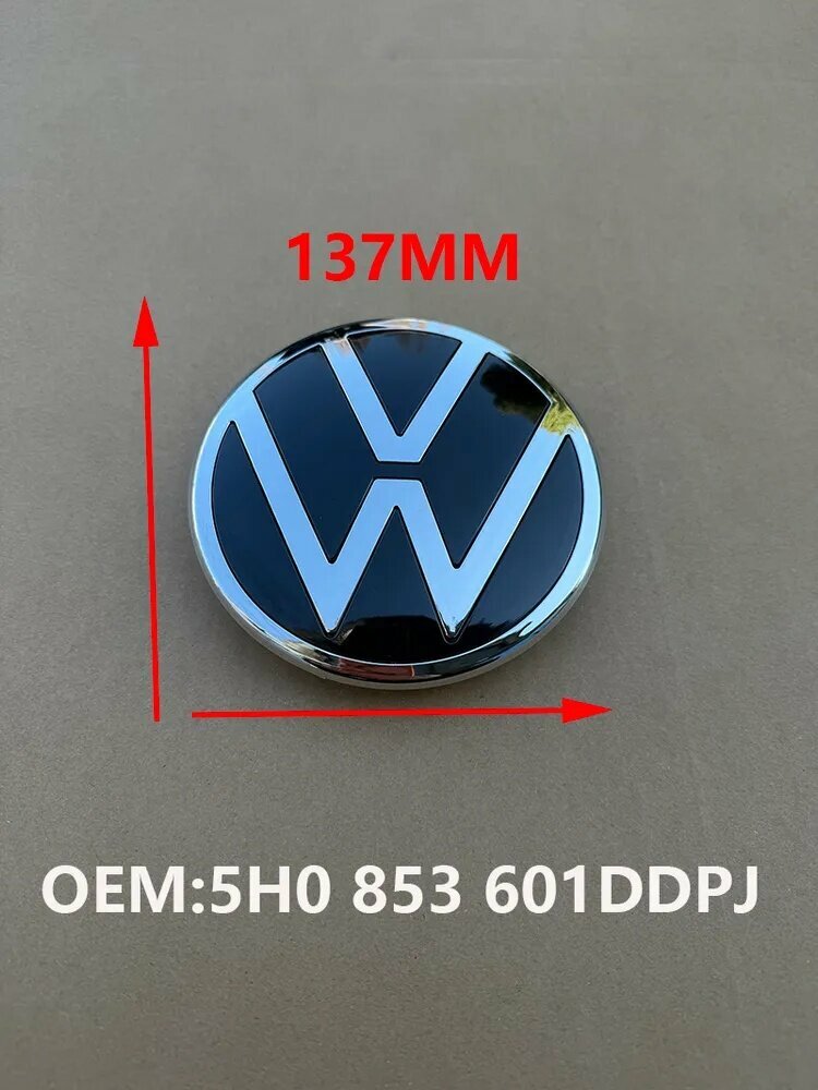 Эмблема решётки радиатора VW POLO Sedan (2021-) 5H0853601D Фольксваген поло седан 2021-2024