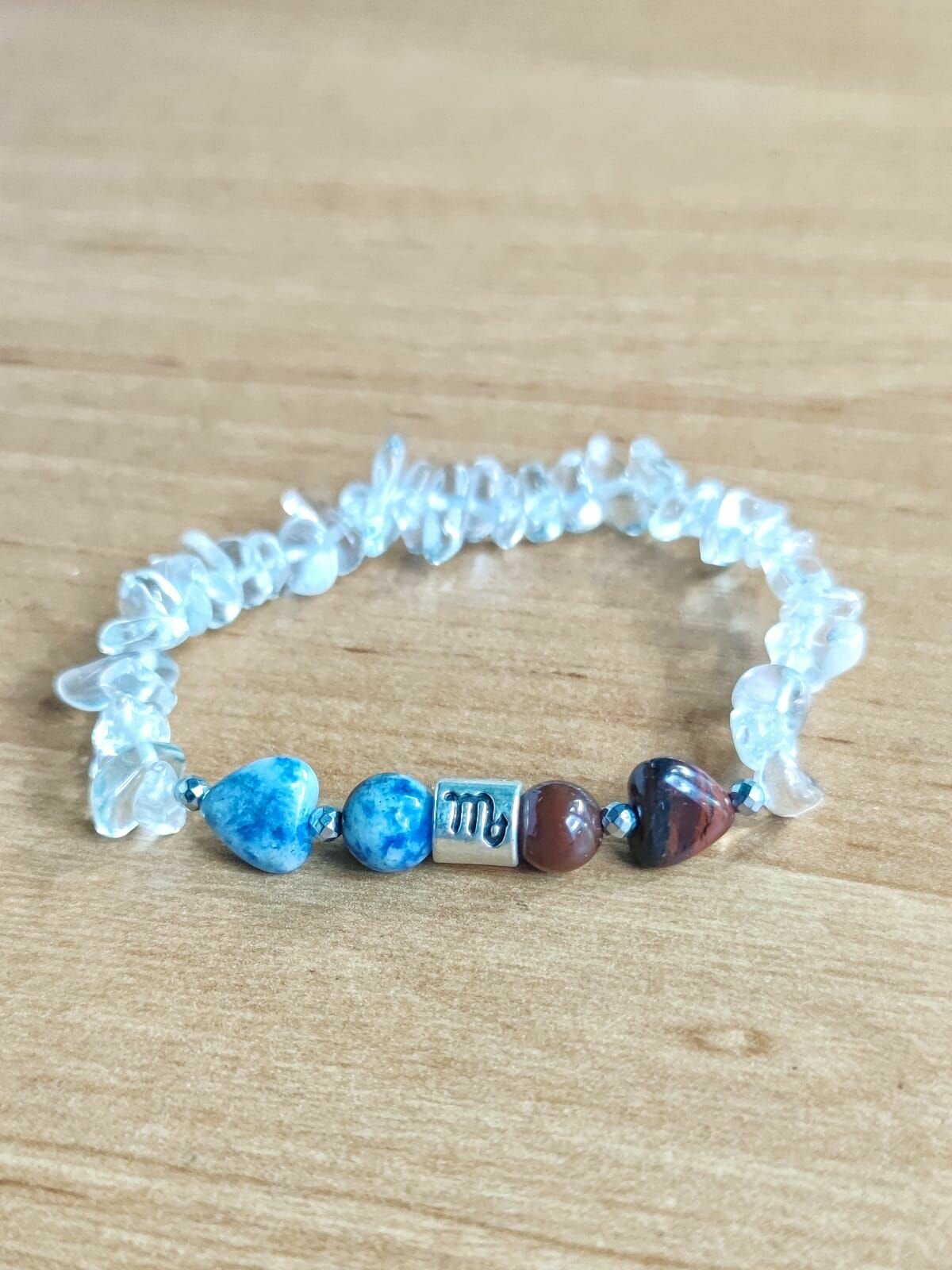 Браслет, содалит, яшма