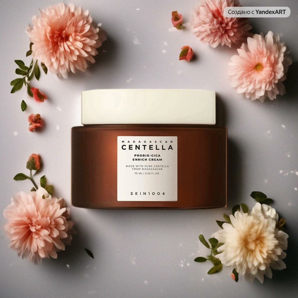 Крем для лица с пробиотиками Skin1004 Madagascar Centella Probio-Cica Intensive Cream