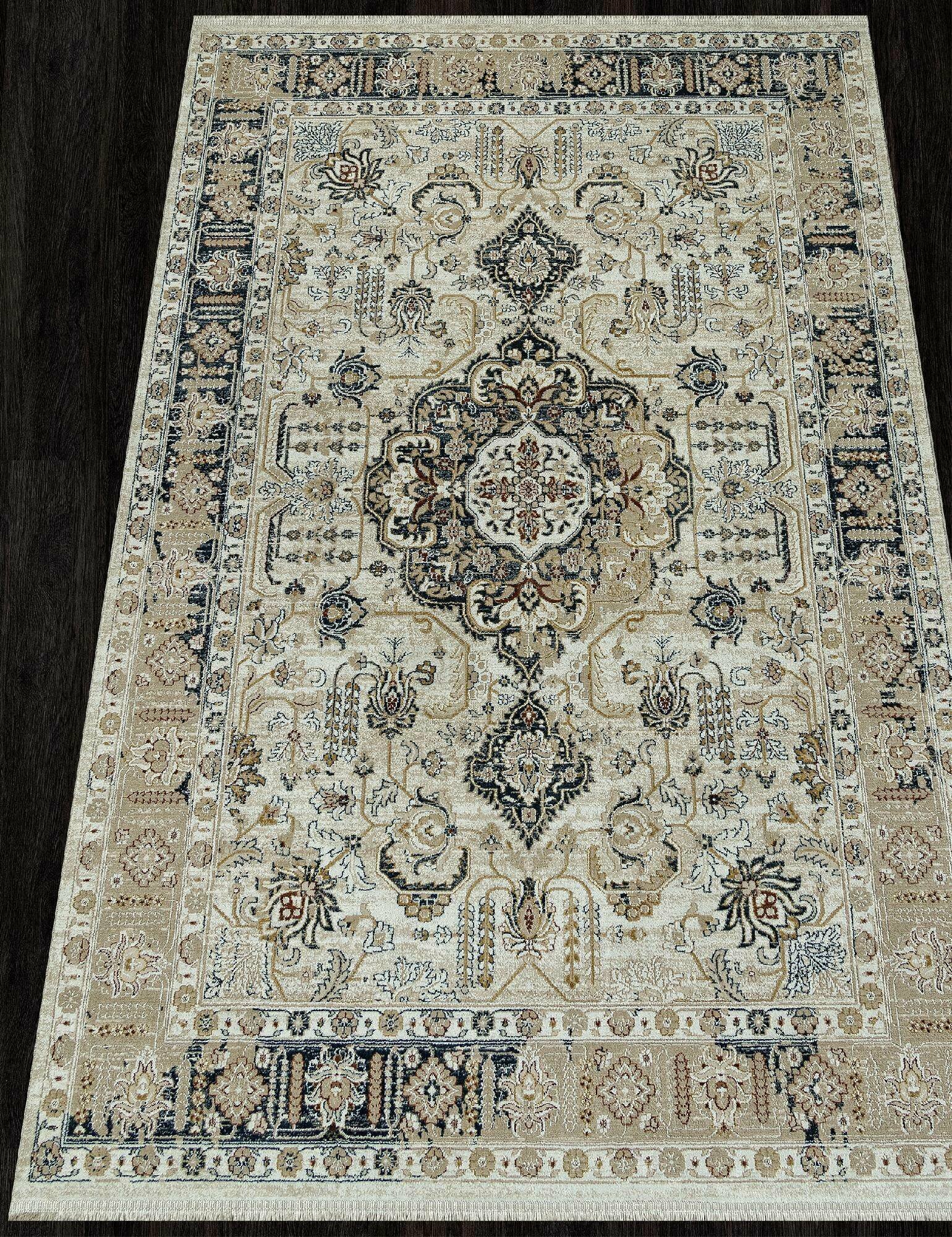 Ковер турецкий на пол в гостиную в спальню 300х500 см ворс 7 мм 405244 Kover-Russia