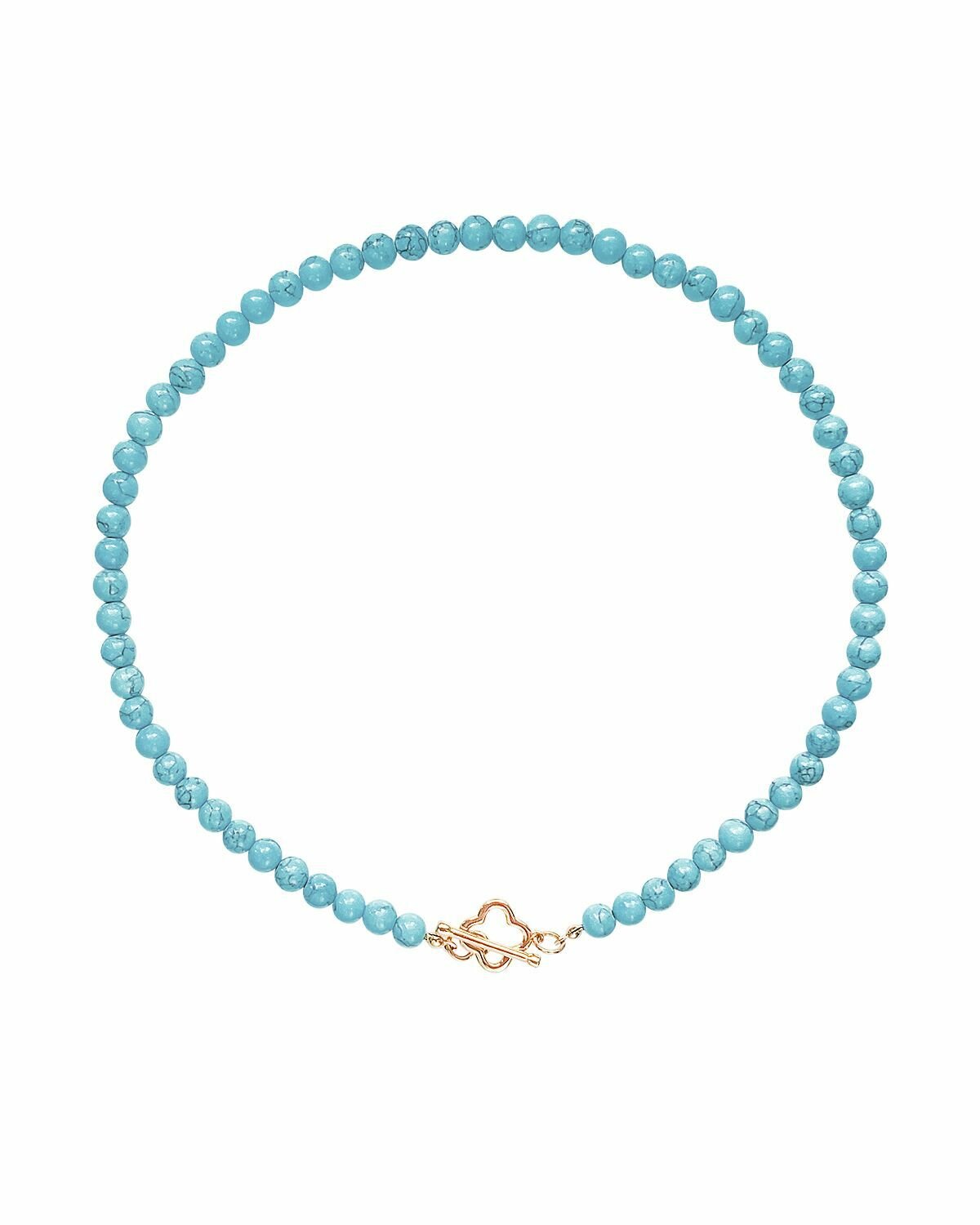 Бусы Strekoza Collection, бирюза