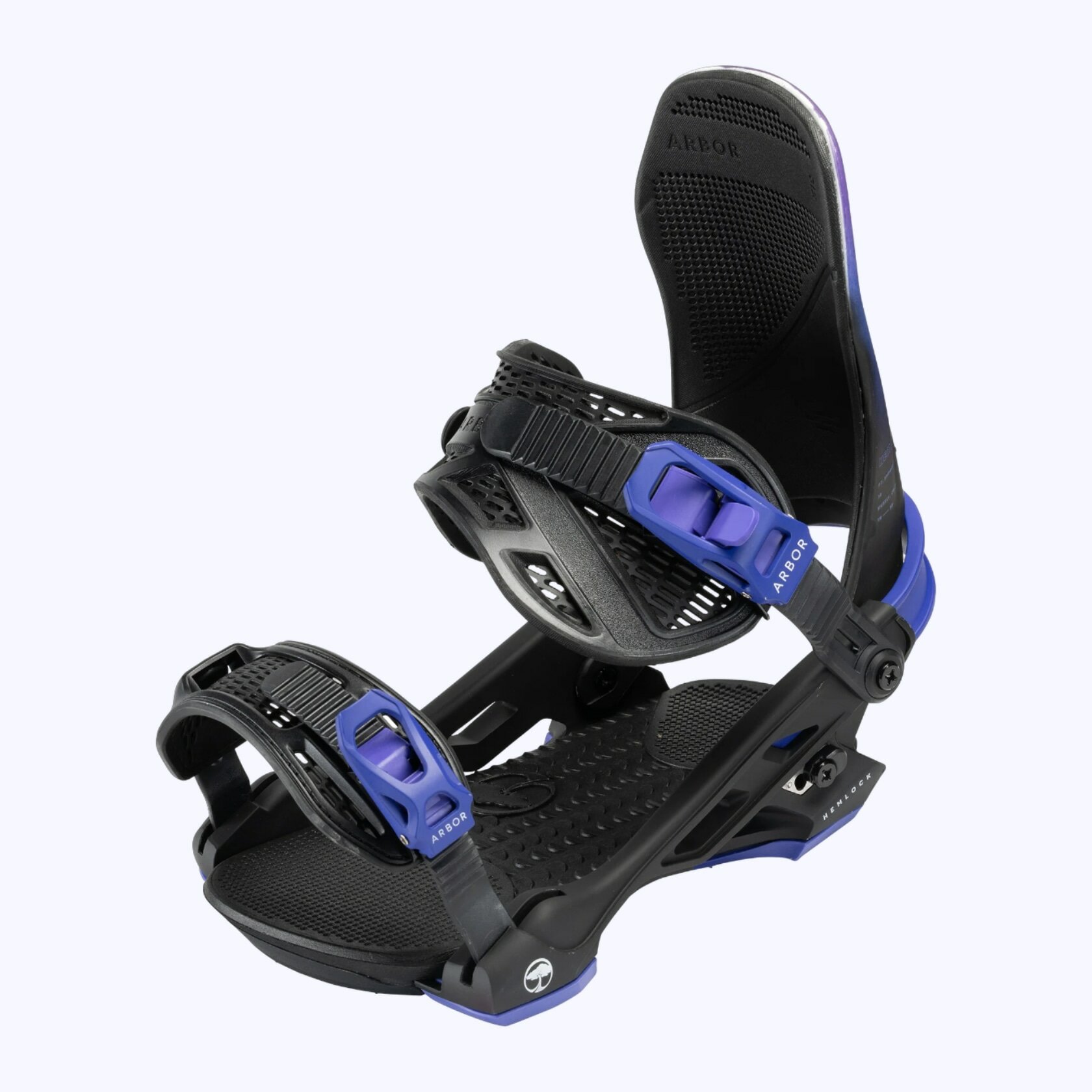 Крепления для сноуборда Arbor Hemlock 23-24 - Синий - Размер S/M