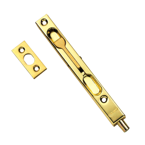 Торцевой шпингалет ADDEN BAU 401-140 GOLD | золотой для двойных межкомнатных дверей