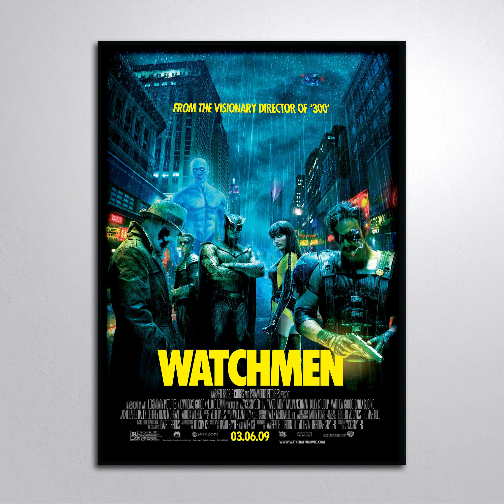 Постер в раме/Вселенная DC Хранители Классический Watchmen