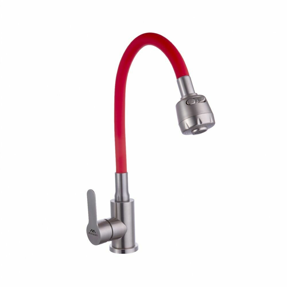 Смеситель для кухни с гибким изливом FASHUN A54101+N7348