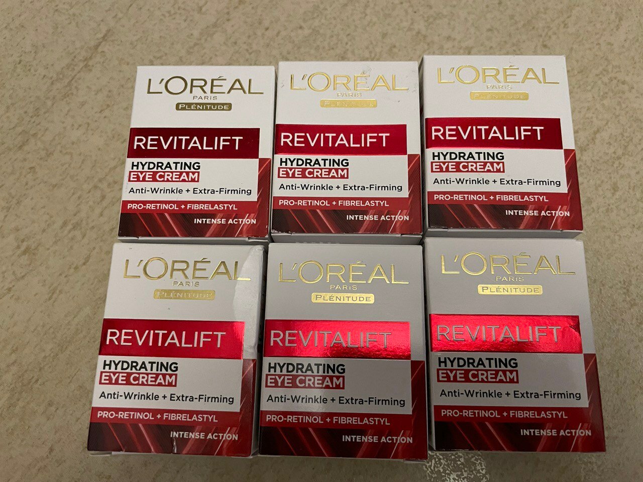Интенсивный крем Loreal для ухода за кожей вокруг глаз