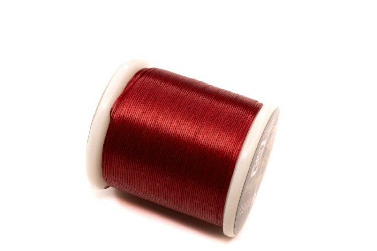 Нить для бисера Miyuki Beading Thread, длина 50 м, цвет 08 красный, нейлон, 1030-260, 1шт