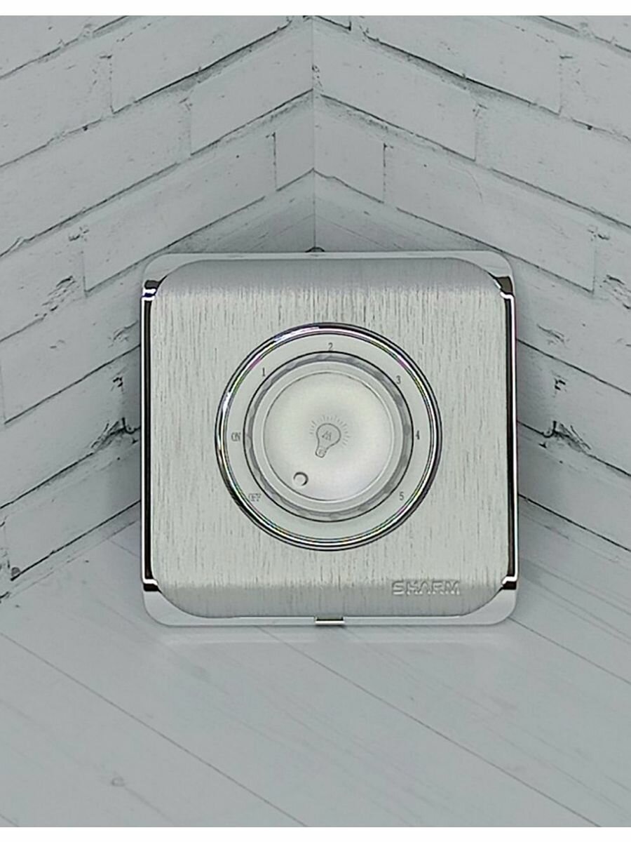 Выключатель поворотный с регулировкой яркости диммером 351