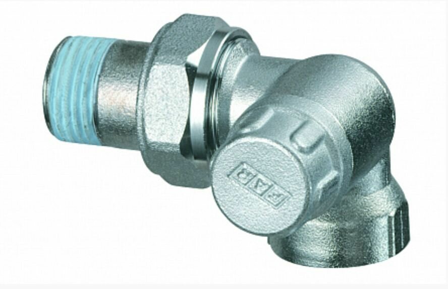 FAR Вентиль запорный трехосевой, правосторонний, 1/2", ВР FV 1126 12