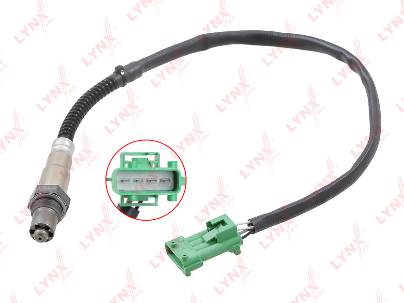 Датчик кислорода LYNXauto DM-2097. Для CITROEN Ситроен 1.1-3.0 Berlingo 1.6 00-08/C2 03-09/C3/Picasso(Пикассо) 02-13/C4 1.6 04-10/C5 01-09/C6 3.0 05-0