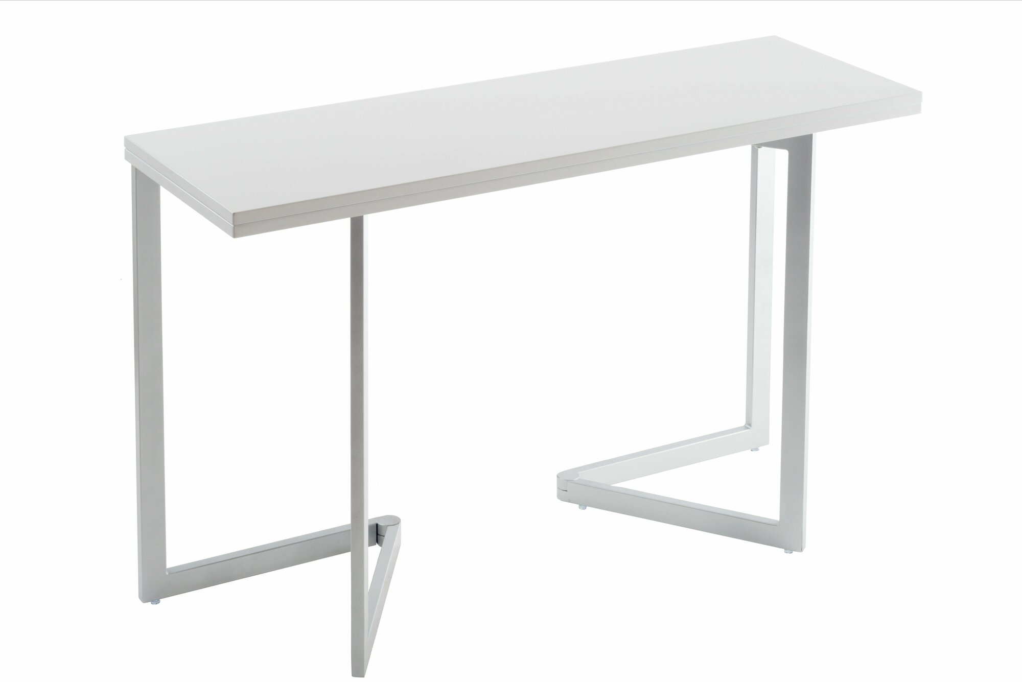 Стол обеденный - консоль Терминал B2238-1 Белый глянец W023 Размеры: Высота 750мм Глубина 400мм Ширина 1200мм