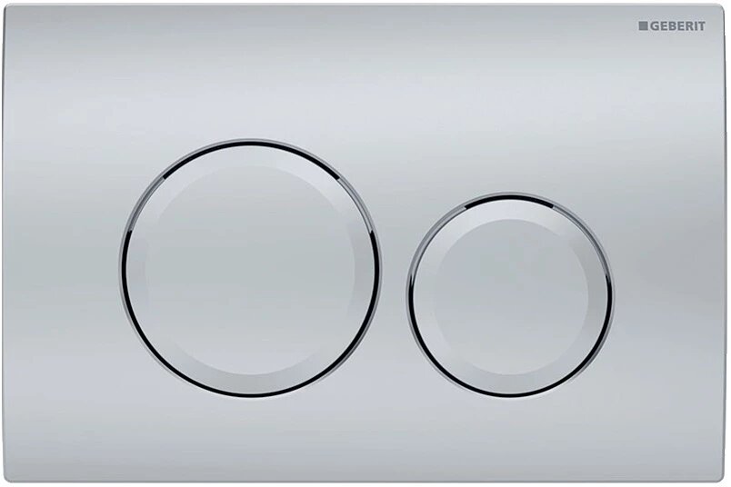 Кнопка смыва Geberit Delta 20 115.127.46.1 для инсталляции, матовый хром