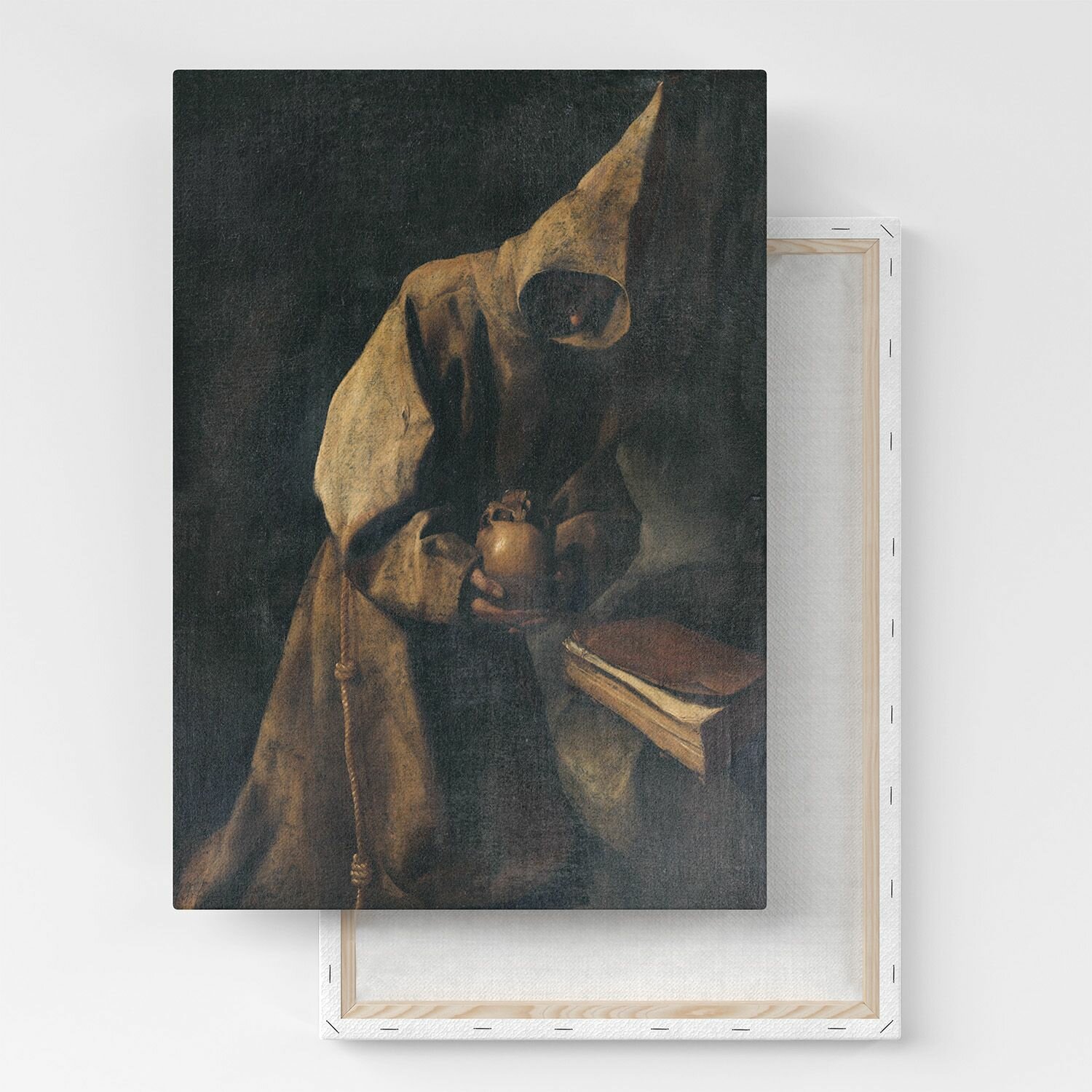 Картина на холсте, репродукция / Франсиско де Сурбаран - Saint Francis / Размер 30 x 40 см