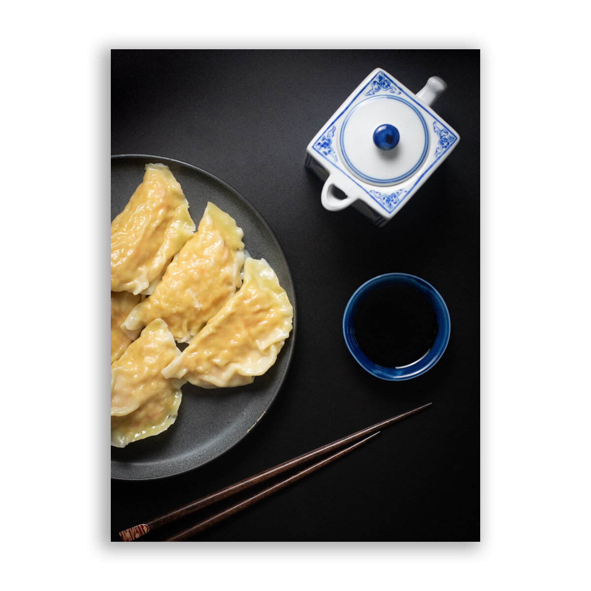 Постер, плакат на бумаге / Китайская кухня / Размер 30 x 40 см