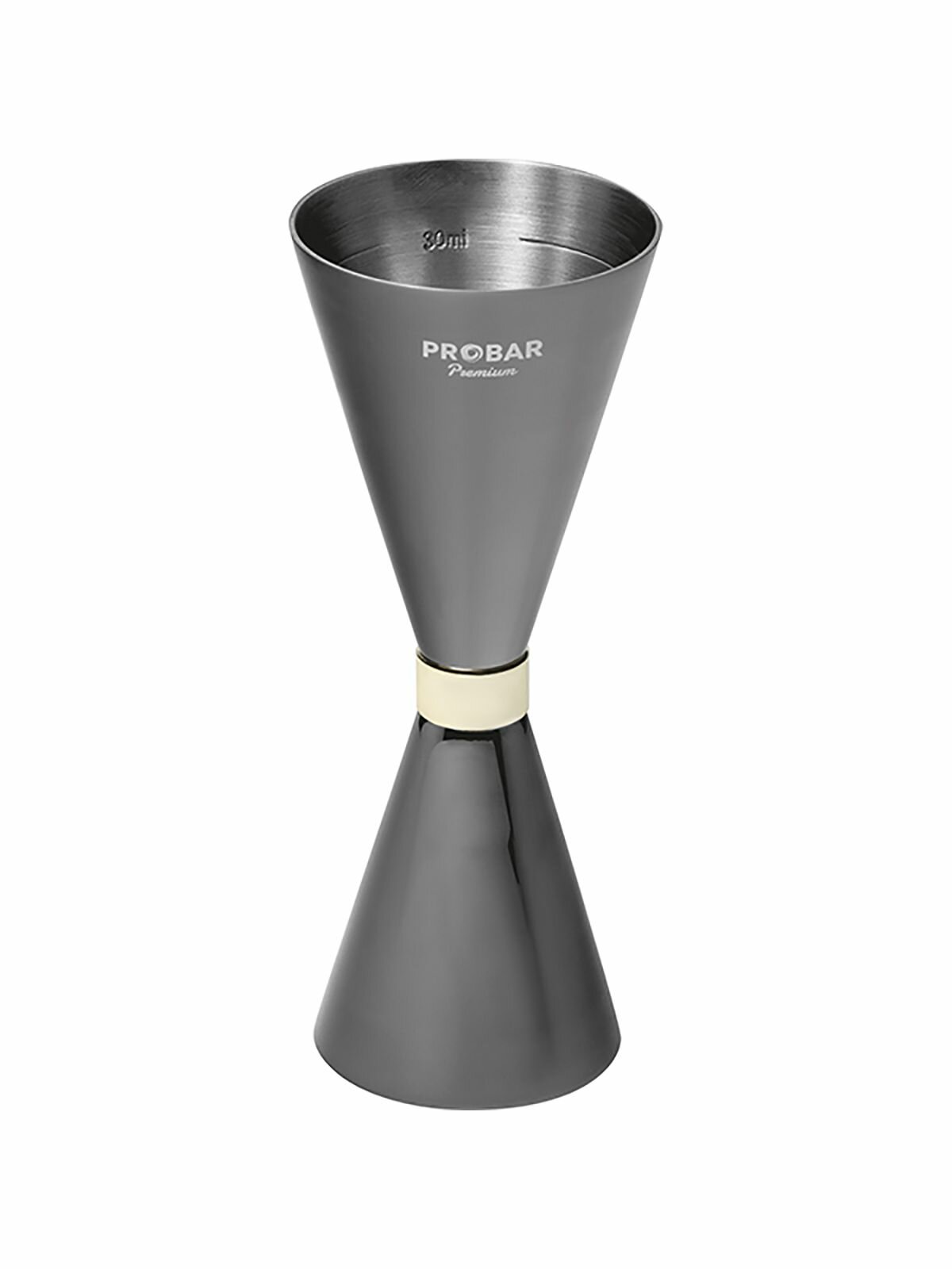 Джиггер Probar Premium Onix, из нержавеющей стали, 30 мл;45 мл