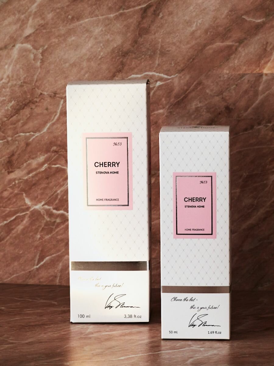 Аромадиффузор STENOVA HOME №53 Cherry, для интерьера, 100 мл.