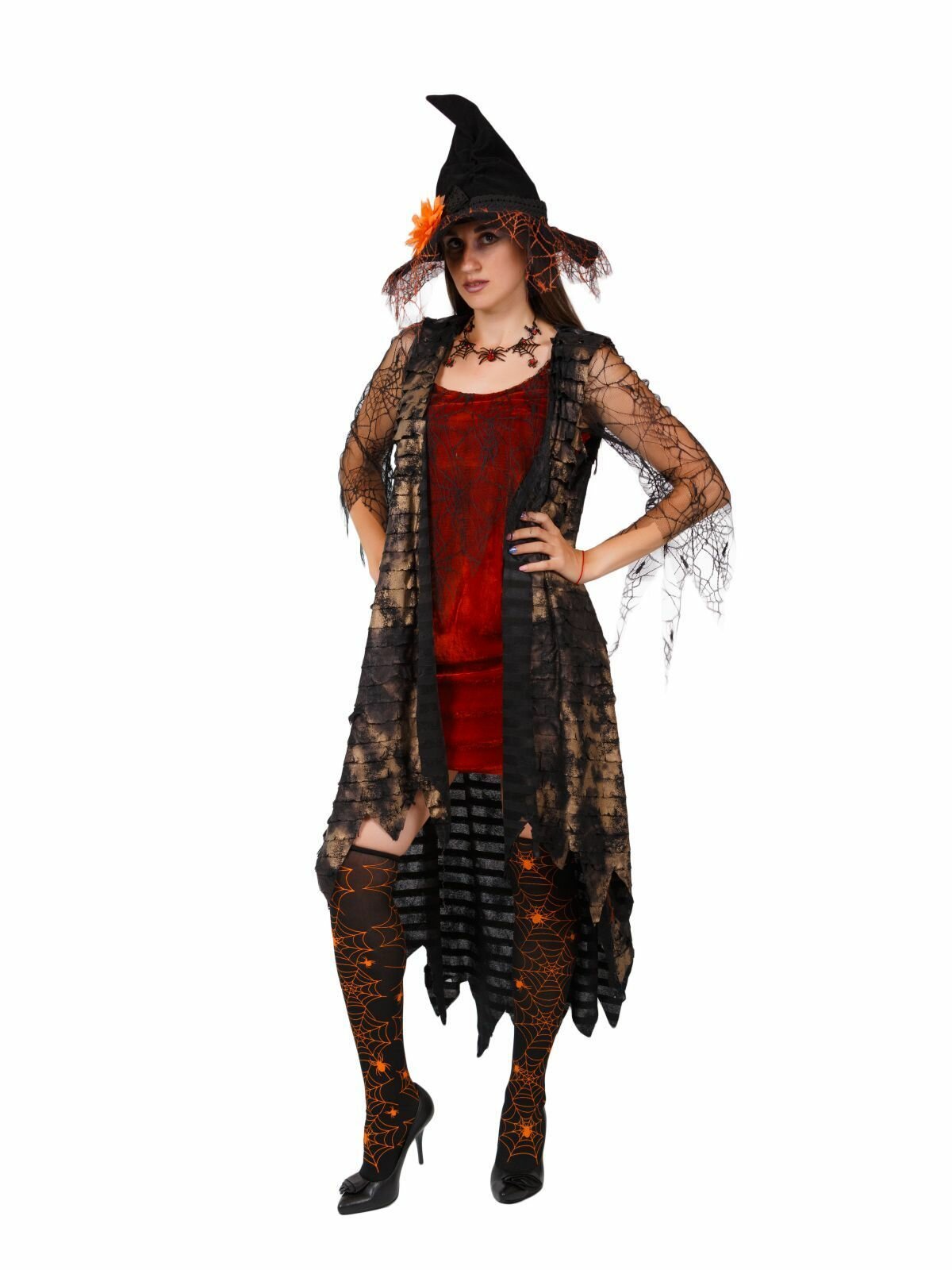 Карнавальный костюм взрослый Ведьма Кристи
