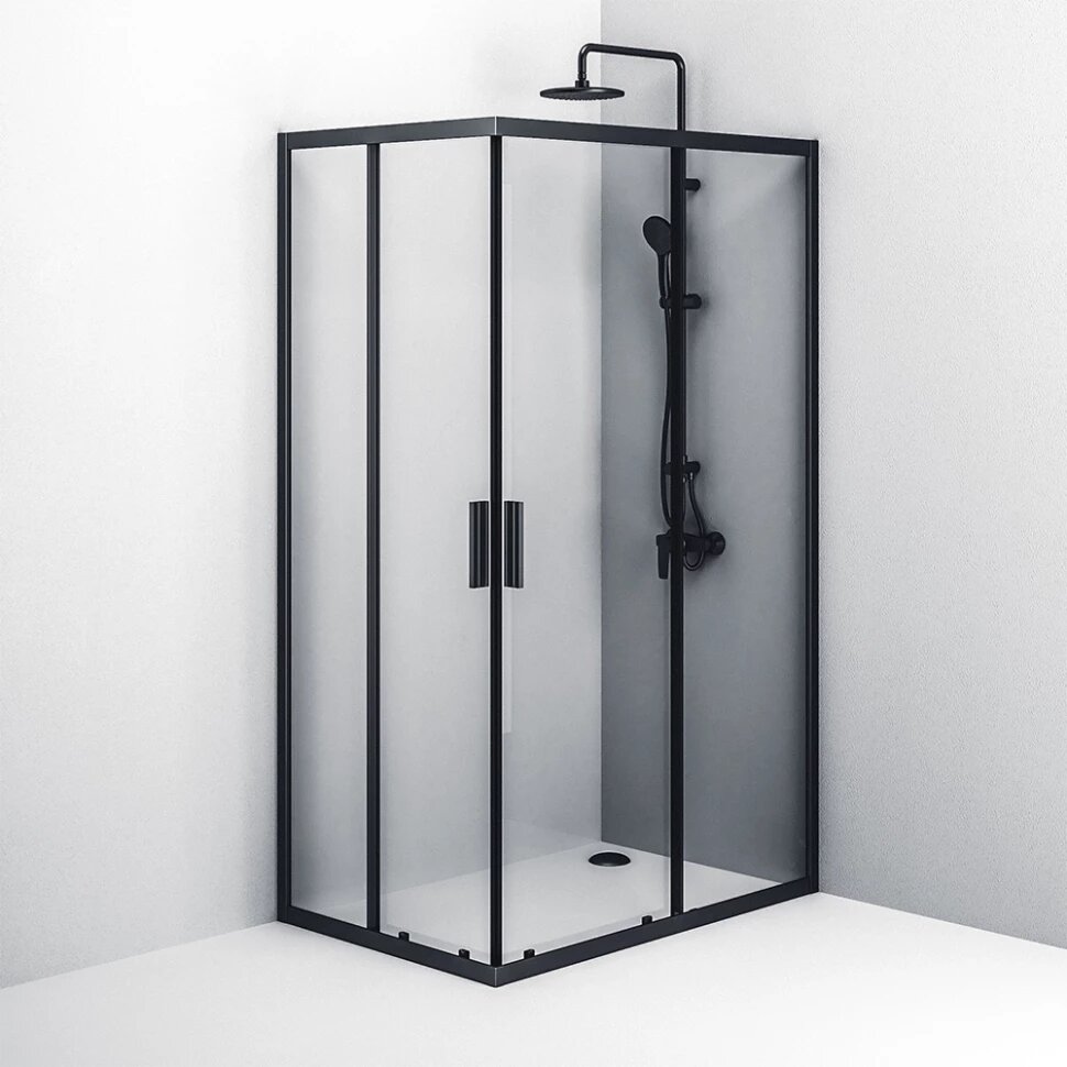 Душевой уголок 120x80 см Am.Pm Gem S W93G-404-120280-BT прозрачное