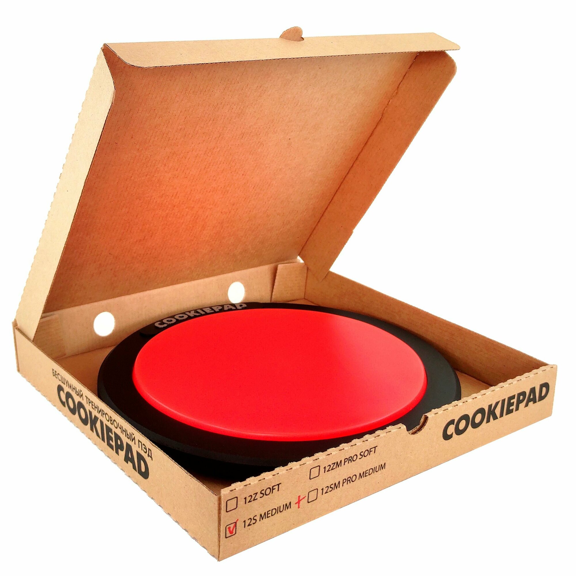 COOKIEPAD 12S+ Тренировочный бесшумный пэд. Цвет оранжевый.