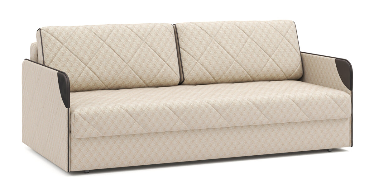 Прямой диван Цвет Диванов Марсель NEXT 22 200 прямой Темно-бежевый