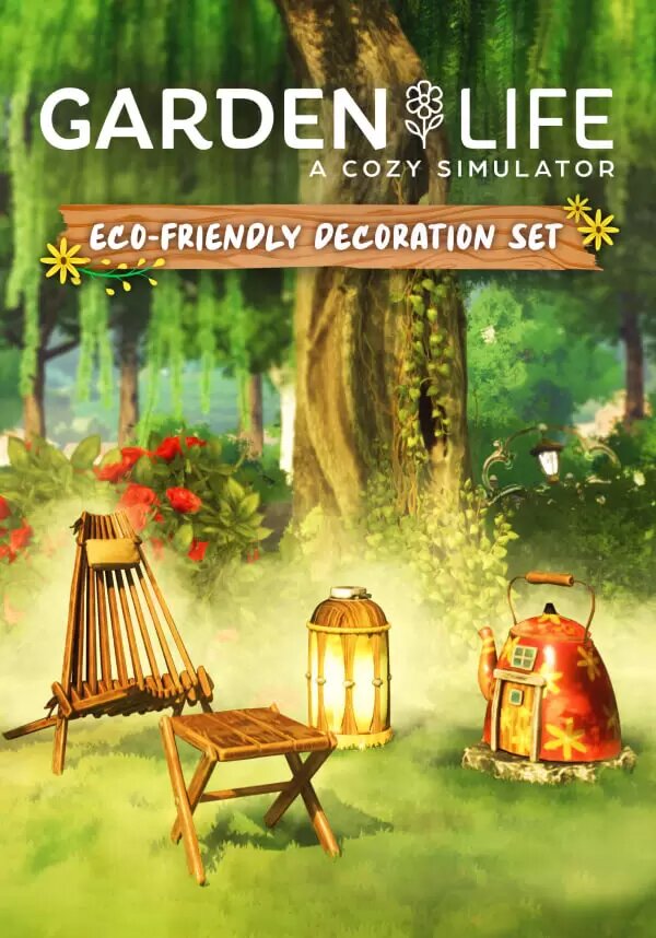 Garden Life: A Cozy Simulator - Eco-friendly Decoration Set [STEAM / Россия, Весь мир]