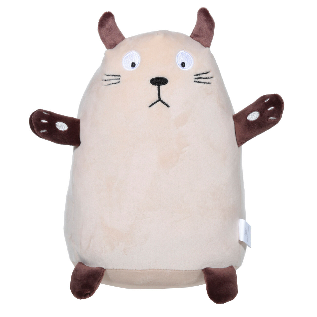 Игрушка декоративная, 25 см, спандекс, бежевая, Кот, Kuchenland