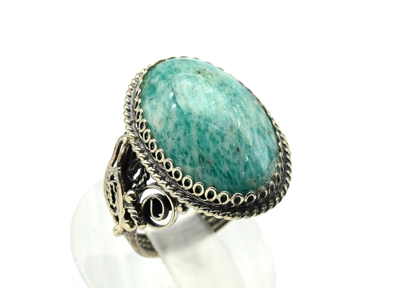 Кольцо, амазонит