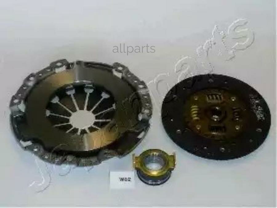 JAPANPARTS KFW02 Комплект сцепления (3 ч.) Daewoo Matiz 0.8