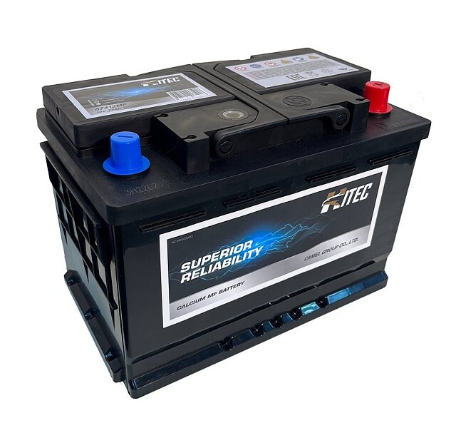 Аккумулятор автомобильный HITEC 57412MF 77Ah 690A оп 278x175x190