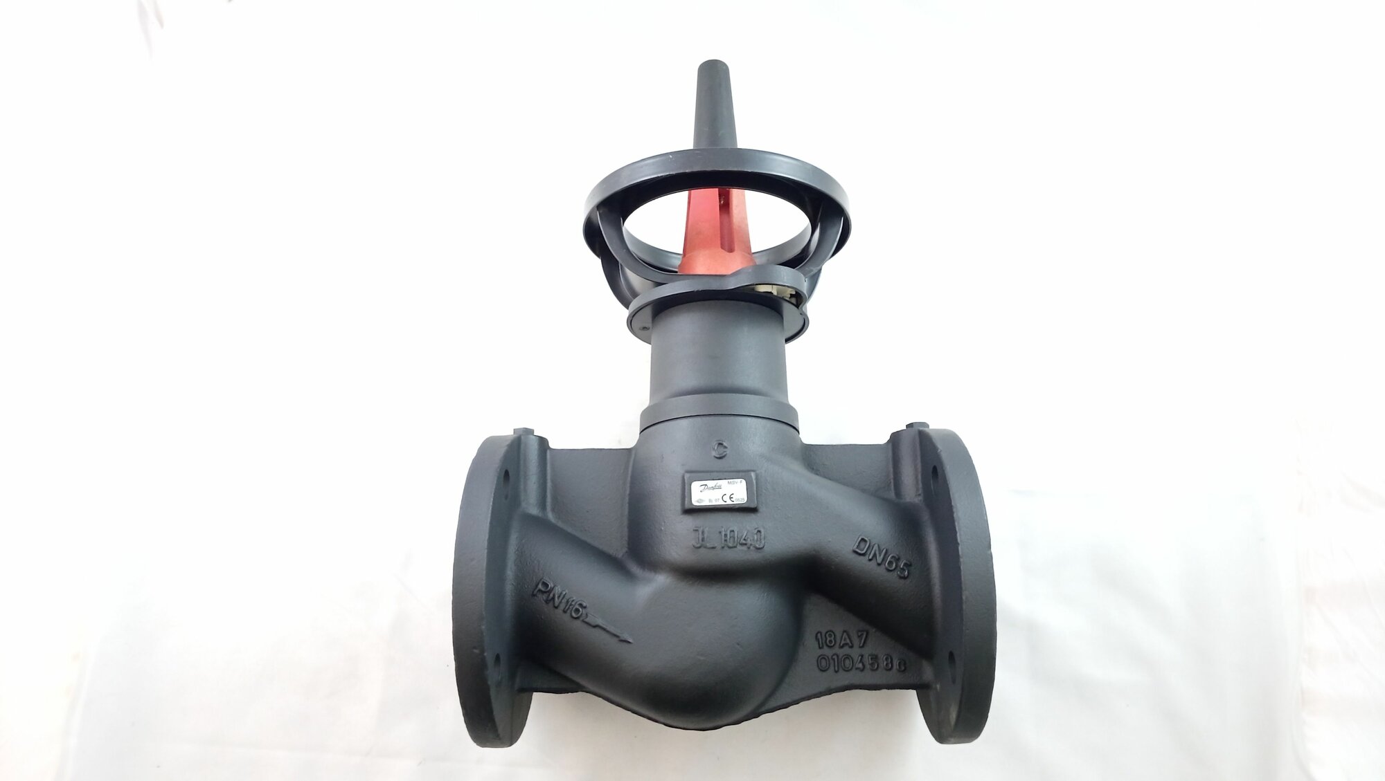 003Z0030 Клапан балансировочный ручной Danfoss MSV-F2 Ду65 Ру16 ручной фланцевый